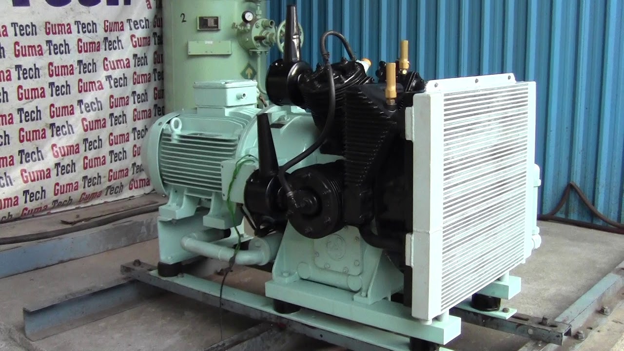 J.P. SAUER AIR COMPRESSOR TYPE :- WP 311L - YouTube