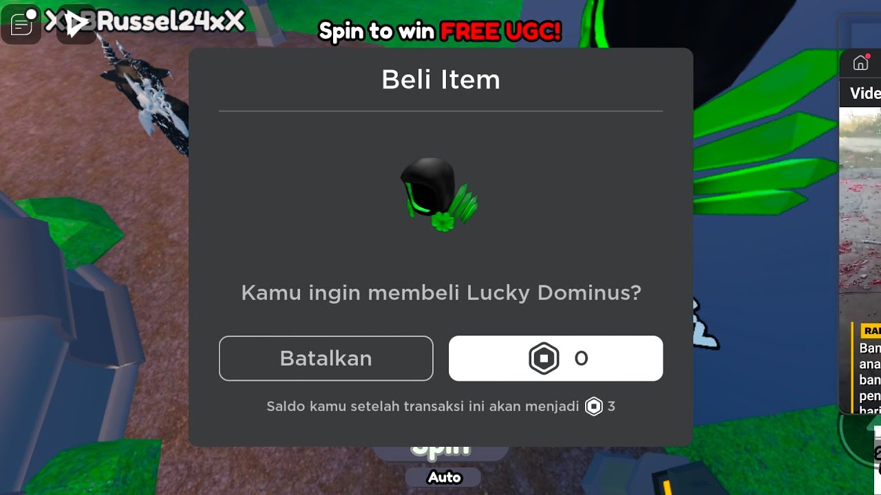 Shipping [UGC EASY] LUCKY DOMINUS - YouTube