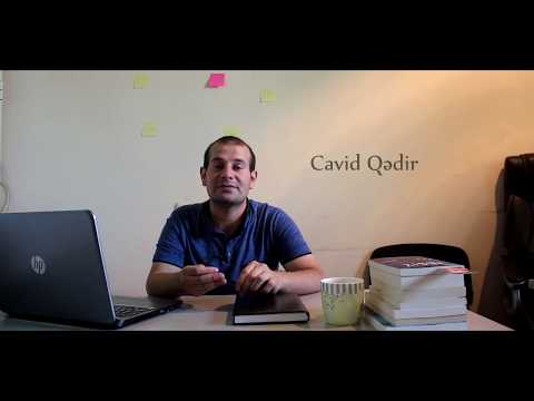 Cavid Qədir yazıçı Xəyalə Muradın \