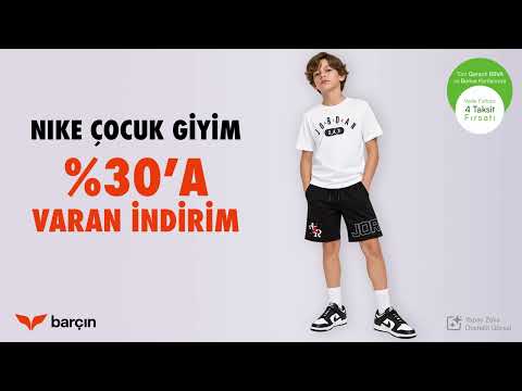 Nike Çocuk Giyim Ürünlerinde %30'a Varan İndirim!