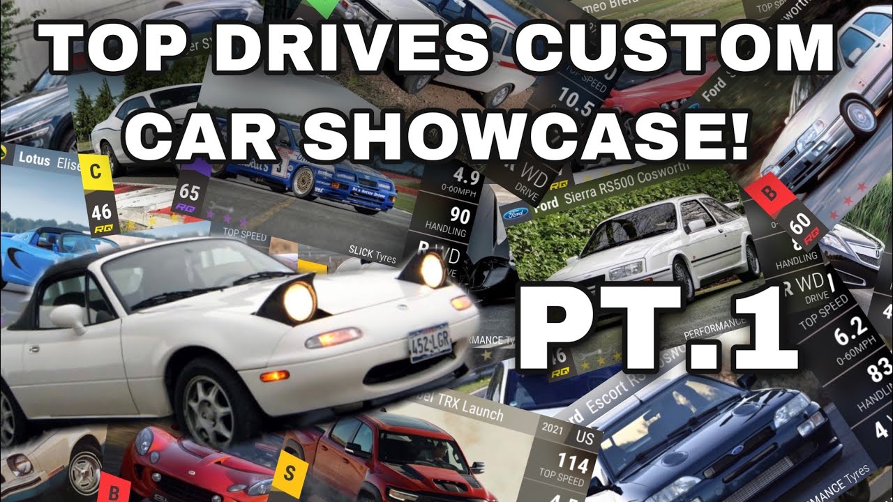 Top Drives Custom Card Showcase! (Pt. 1) - YouTube