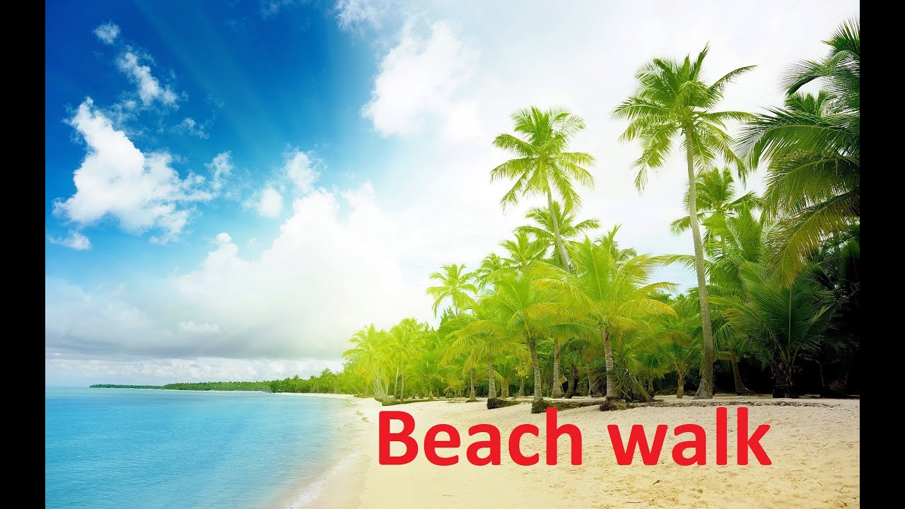 Beach Walk (June 2016) GoPro 4k - Bahia Principe - YouTube