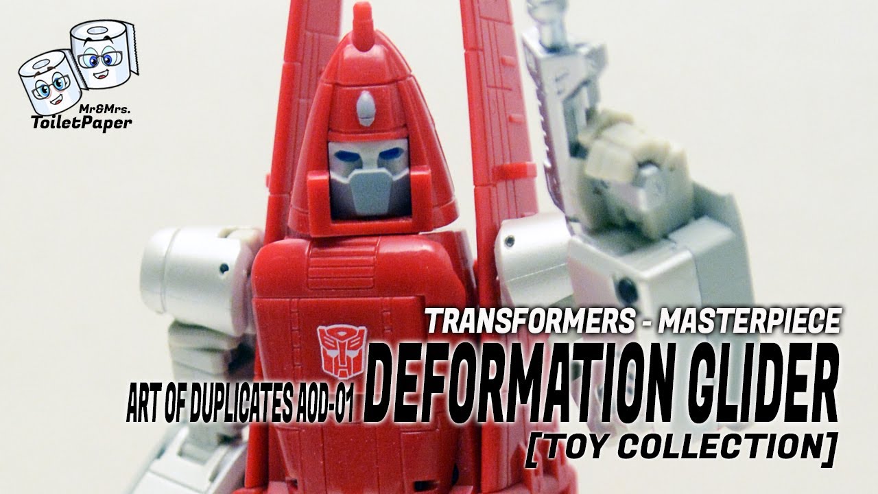 [Transformers Masterpiece] AOD-01 Deformation Glider - YouTube