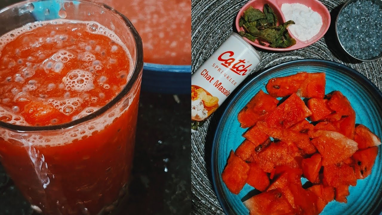 Quick Juice Recipe l Refreshing Summer Drink l Watermelon Juice l # ...