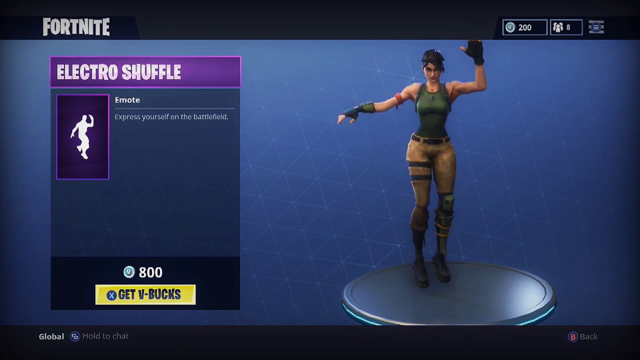 Fortnite: 10 Minutes of the elctro shuffle - YouTube