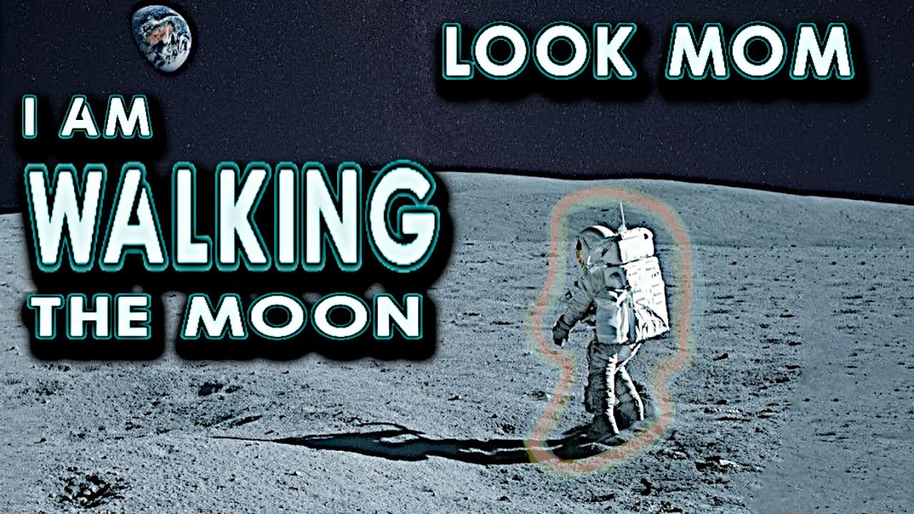 I've reached the moon 🌜🌕🌛 Time to Walk on it (Travel to the Moon Part 4 ...
