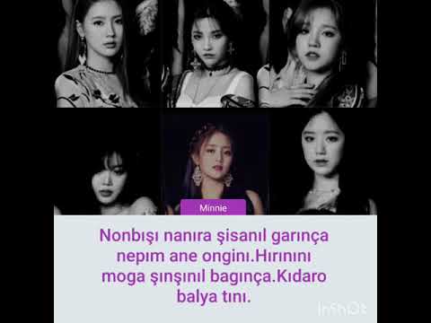 (G)I-DLE OH MY GOD ADALETLİ VERSİON+KOLAY OKUNUŞ