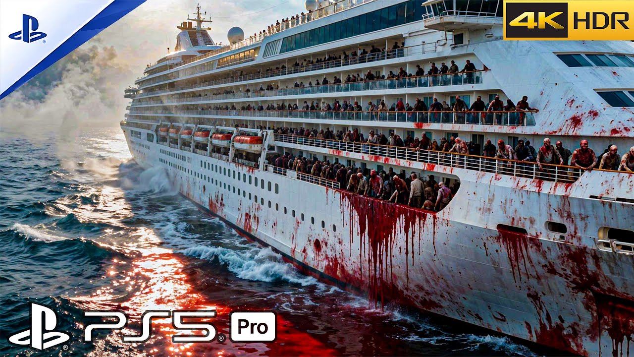 ZOMBIE SHIP YARD on (PS5 PRO) | Realistic ULTRA MAX Graphics Gameplay ...