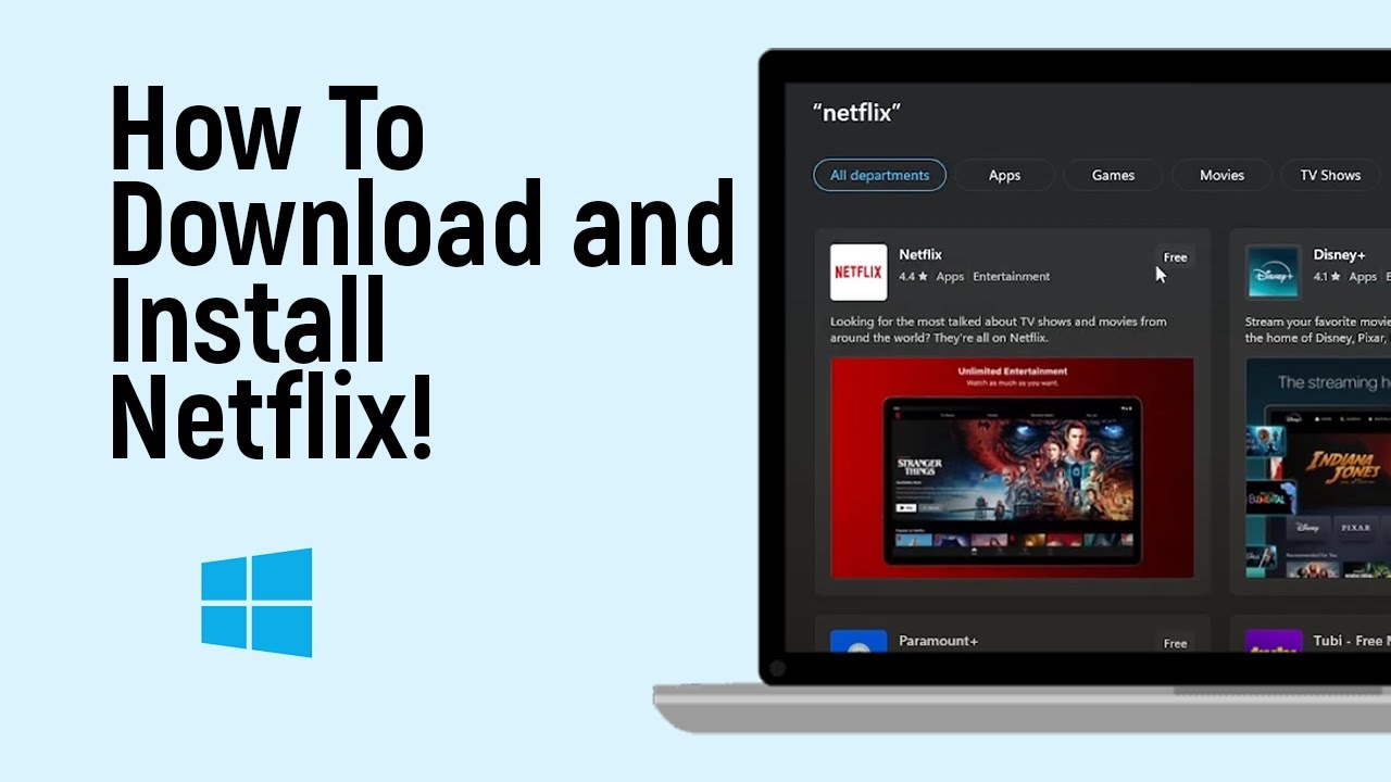 How to Download and Install Netflix on Windows [LATEST VERSION] - YouTube