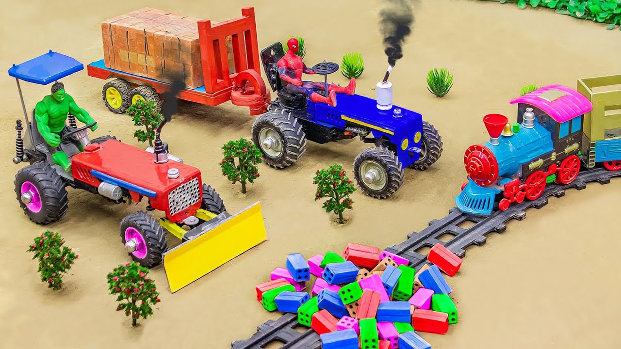 Diy tractor making mini Bulldozers contruction | diy heavy tractor full ...