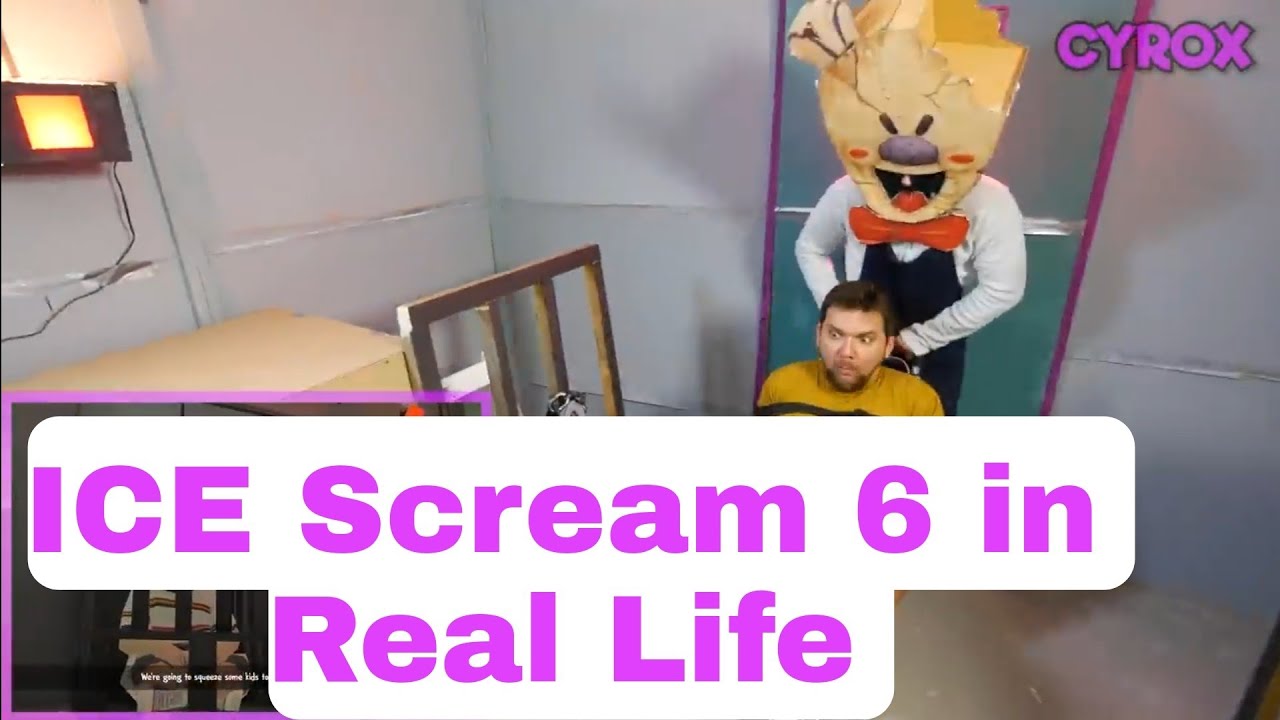 ICE SCREAM 6 IN REAL LIFE 🥺 #CYROX VIDEOS - YouTube