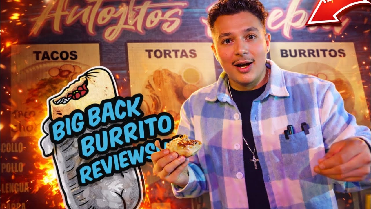 Big Back Burrito Review - Antojitos Puebla (Las Vegas, NV) - YouTube