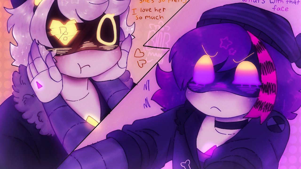 N IS JEALOUS BECAUSE UZI TALKS TO ANOTHER (comic dub) murder drones - YouTube