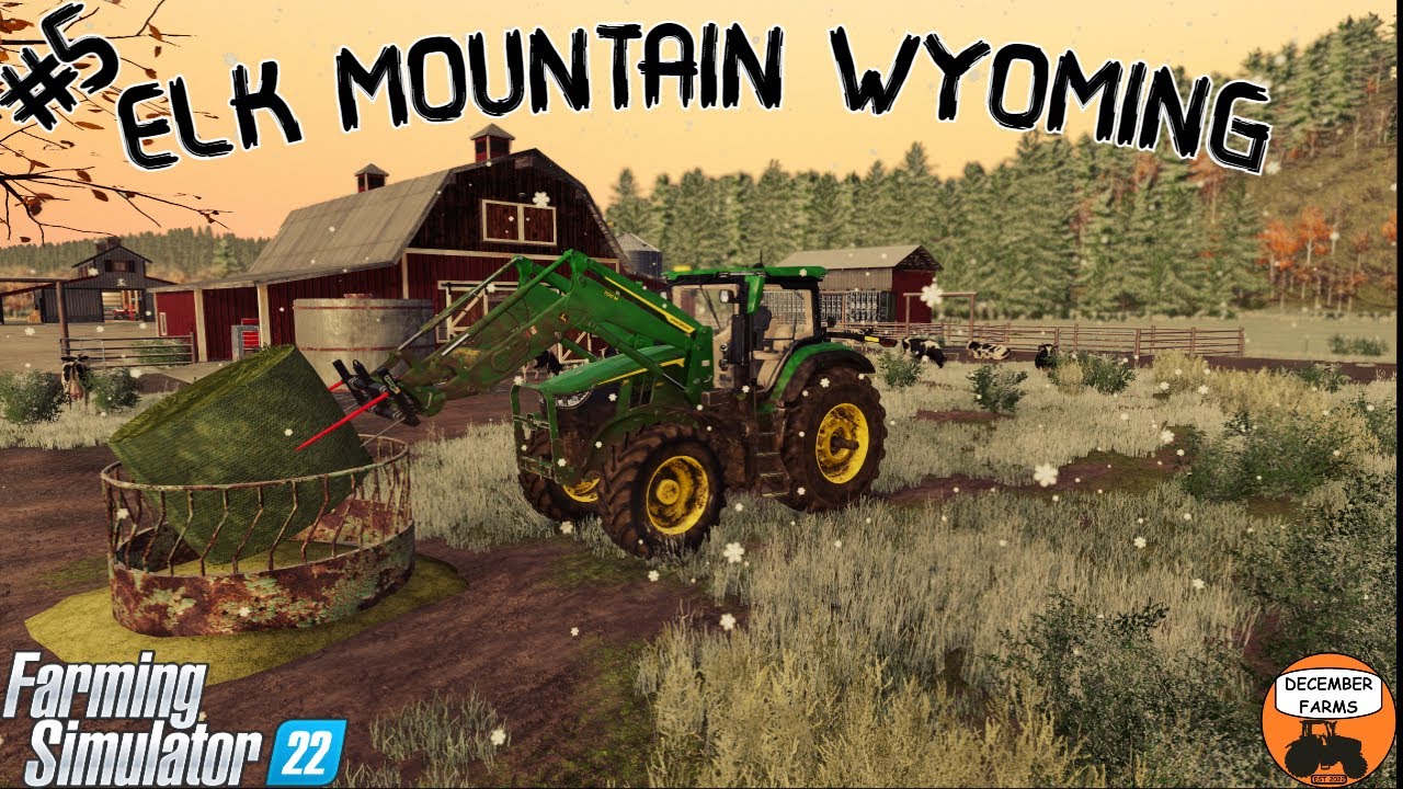 Buying cows and a new farm | FS22 | Elk Mountain Wyoming | #5 ...