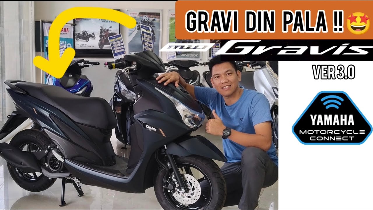 GRAVIS 125 VERSION 3 BY YAMAHA BAGONG BAGO, mas pinaganda na, upgraded ...