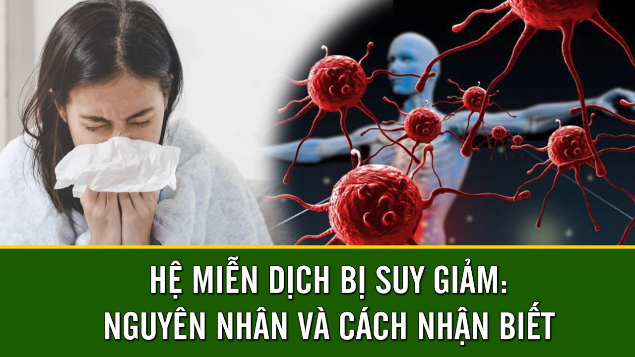 HỆ MIỄN DỊCH BỊ SUY GIẢM: Nguyên nhân và cách nhận biết | VTC16 - YouTube