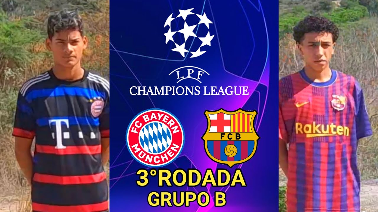 Jogo decisivo na champions! Bayern de M. X Barcelona | 3°Rodada - Grupo ...