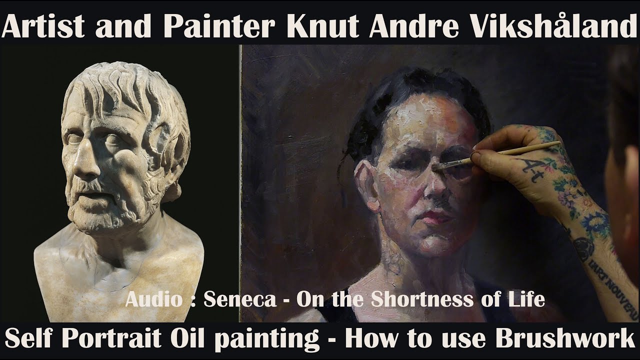 Self Portrait Oil painting - How to use Brushwork - Artist and Painter ...