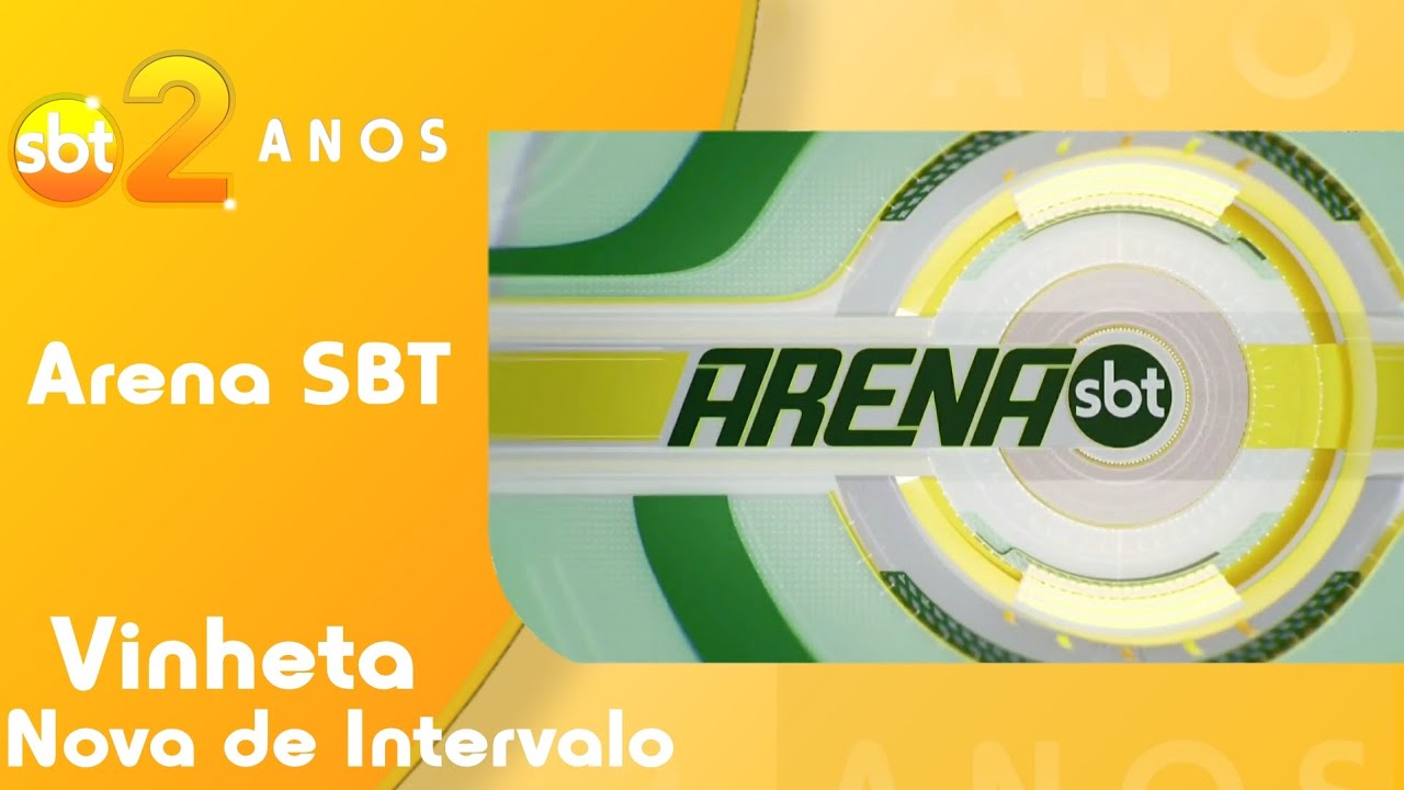 ARENA SBT | NOVA VINHETA DE INTERVALO | SBT 2023 | SBT CHAMADAS PLUS - YouTube