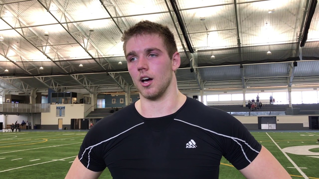 Grand Valley State's Nick Keizer on his NFL Pro Day performance - YouTube