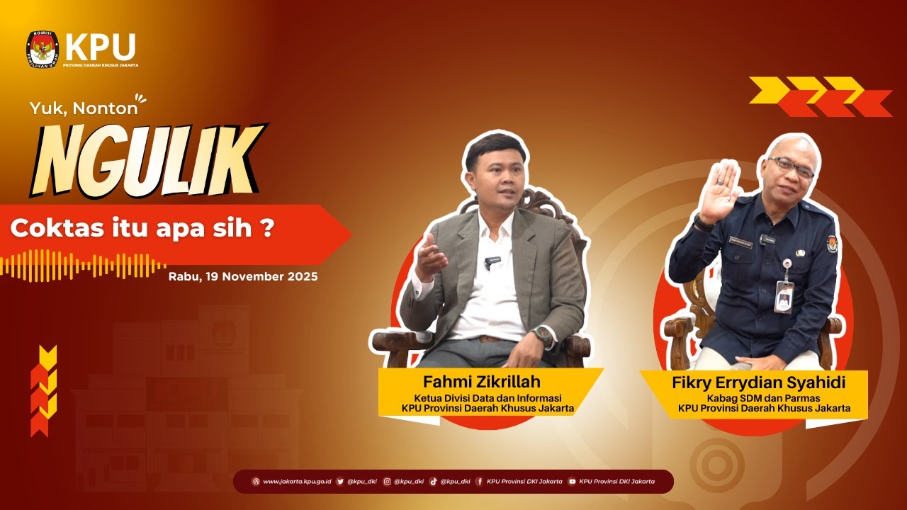 PODCAST KPU DKJ "NGULIK" EPISODE 2 : Coktas Itu Apa Sih ? - YouTube