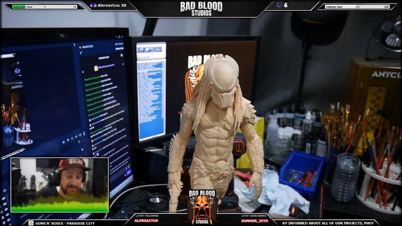 Razzex - The Lone Hunter - Predator - Part 4: Seamline Filling - Resin ...