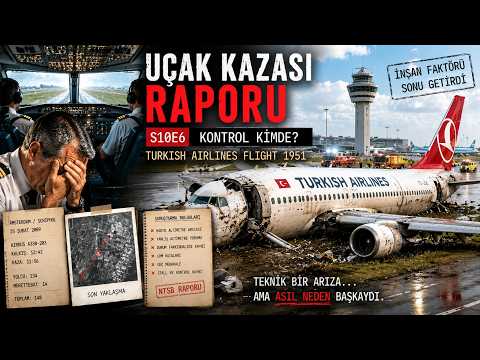 Uçak Kazası Raporu|10. Sezon 6. Bölüm|Kontrol Kimde?|Turkish Airlines Flight 1951 | Türkçe Altyazılı