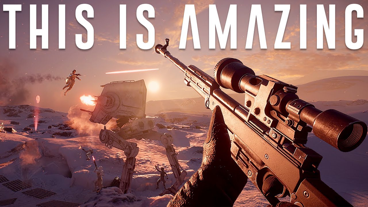 Star Wars Battlefront 2 Sniping is Very Satisfying... - YouTube
