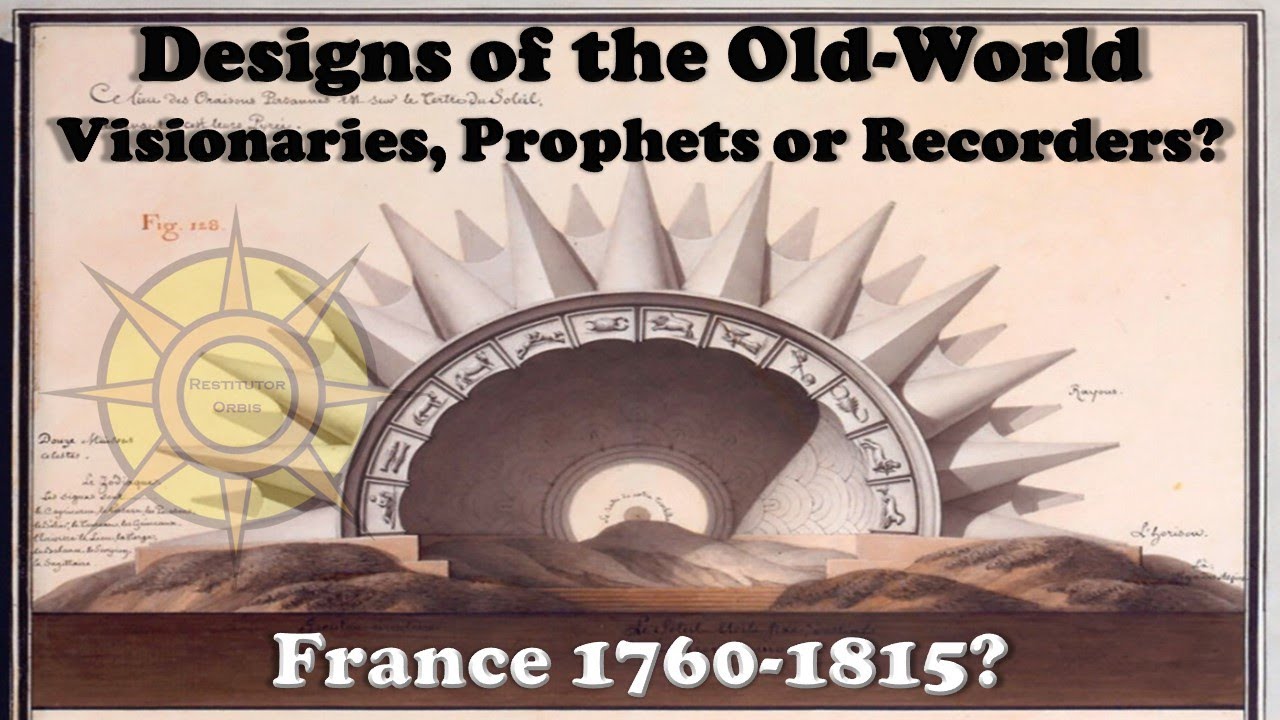 Designs of the Old World-Visionaries or Recorders? - YouTube