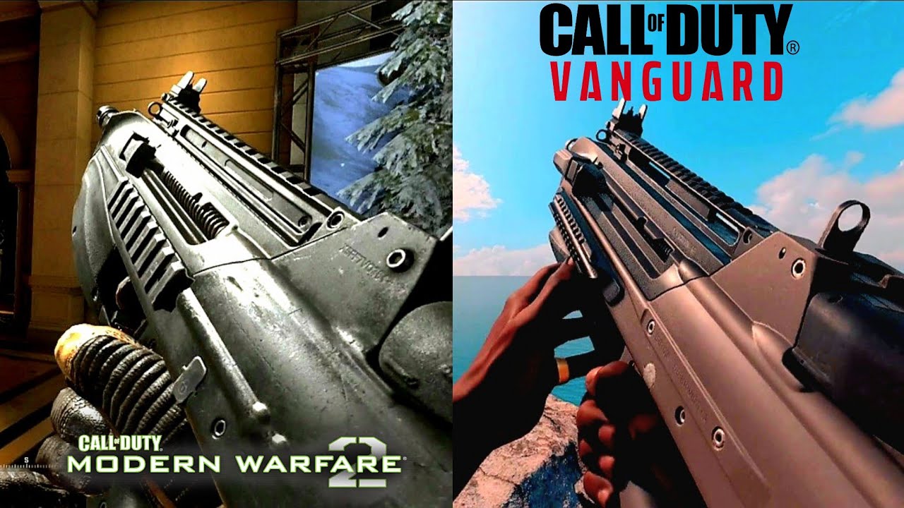 MW2 F2000 vs Vanguard F2000 - YouTube