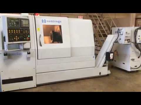 Iverson & Company Preowned HARDINGE Quest 10/65 Precision CNC Lathe - YouTube