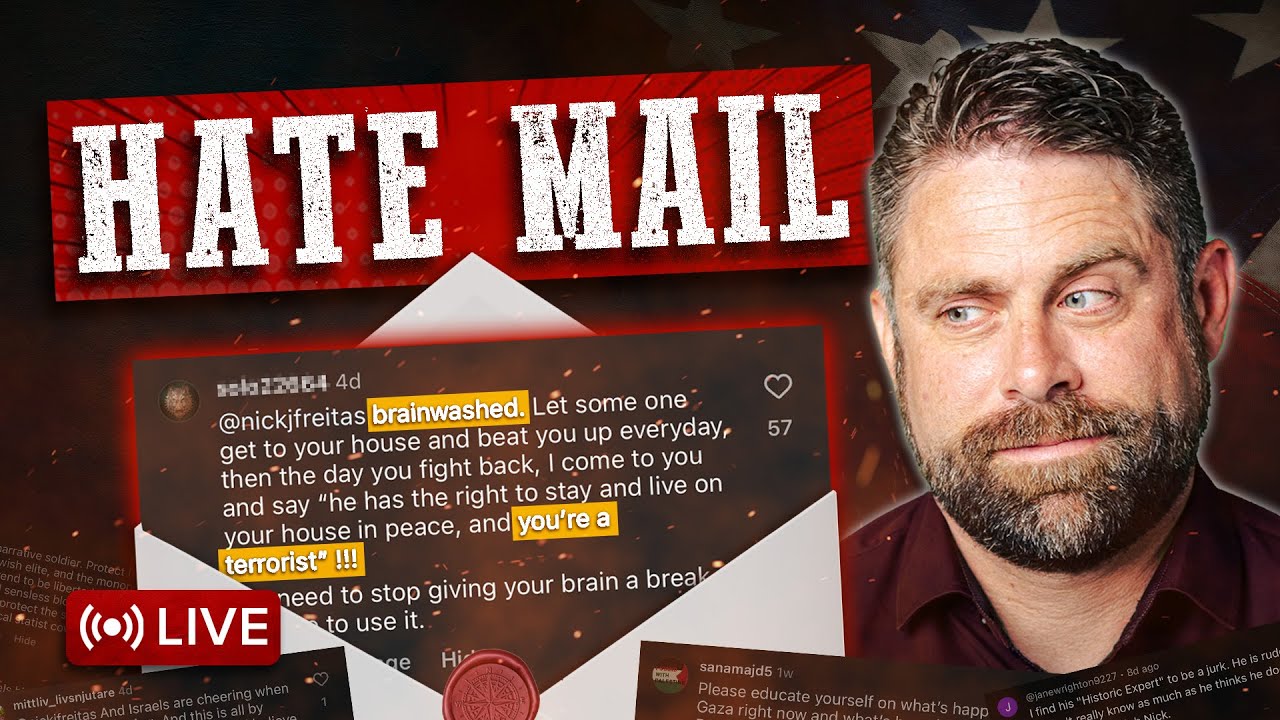 Hate Mail On The Israel-Gaza Conflict - YouTube
