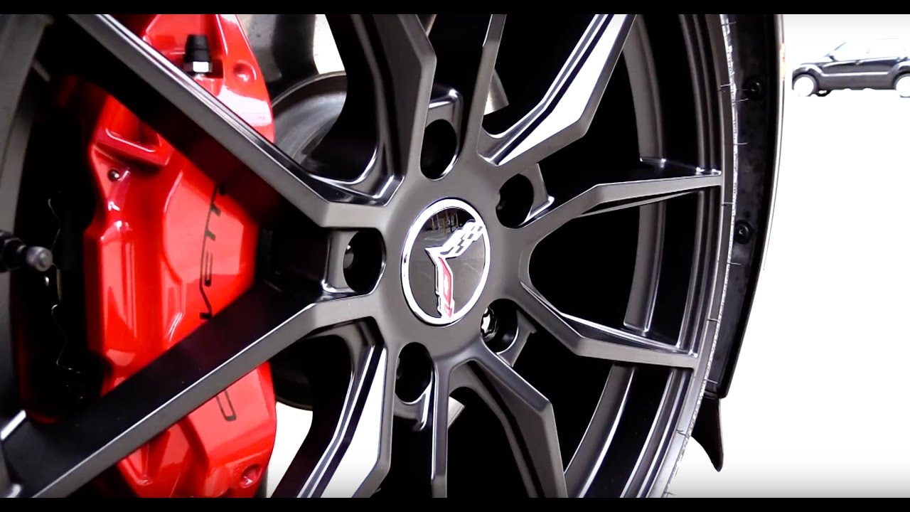 Corvette Stingray with Cray Spider Wheels! - YouTube
