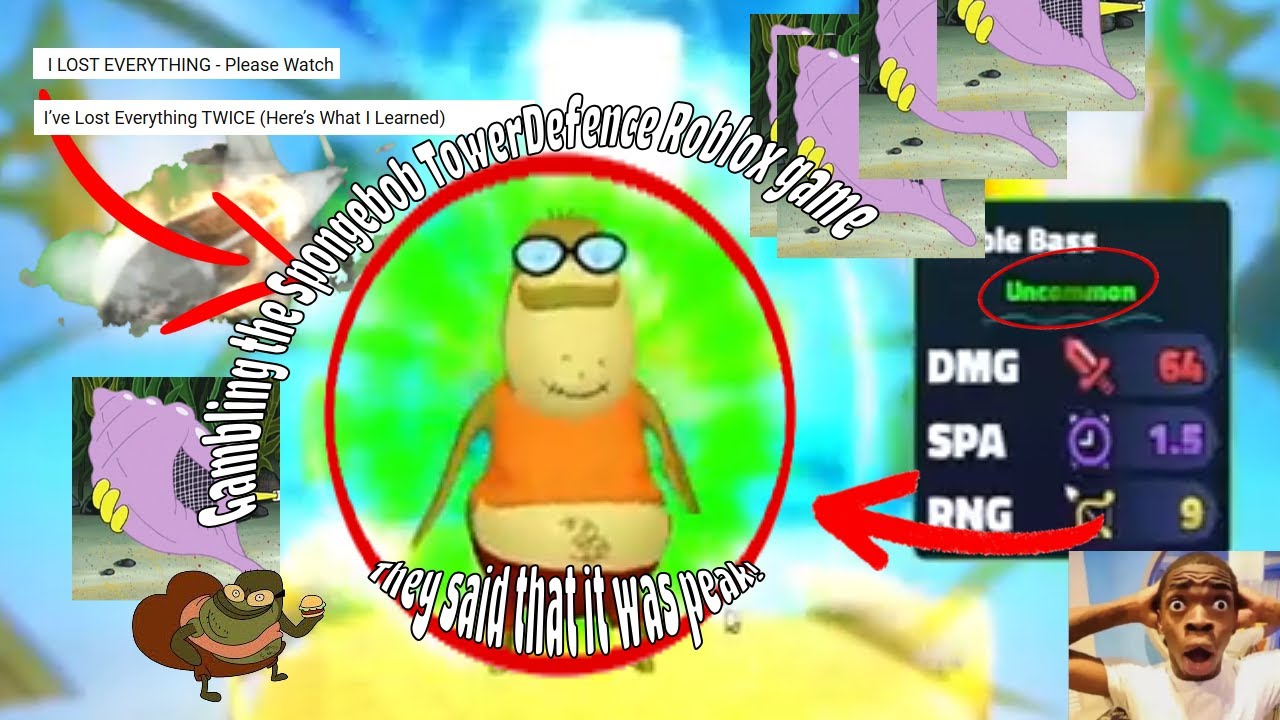 Gen-Z Crashes out over gambling magic conches in SpongeBob Tower ...