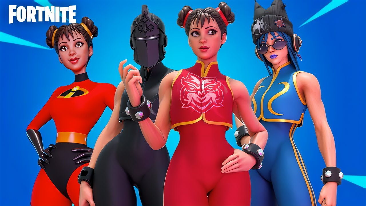 All Custom Chun-Li Skins Requested By You #fortnite - YouTube