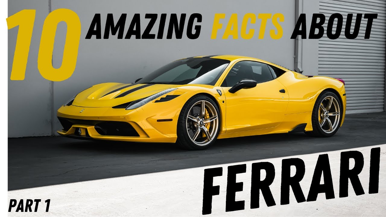 10 Incredible Ferrari Facts That Define Supercar Perfection! 🚗💨 - YouTube