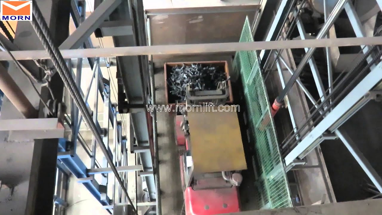 Video/Warehouse Hydraulic Vertical Cargo Lift Platform from MORN®LIFT ...