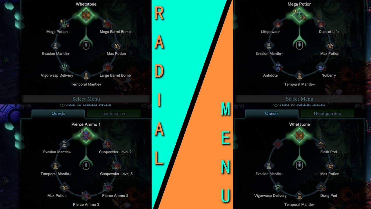 [MHW:IB] Lesson Series | Ep 5: Radial Menus - YouTube