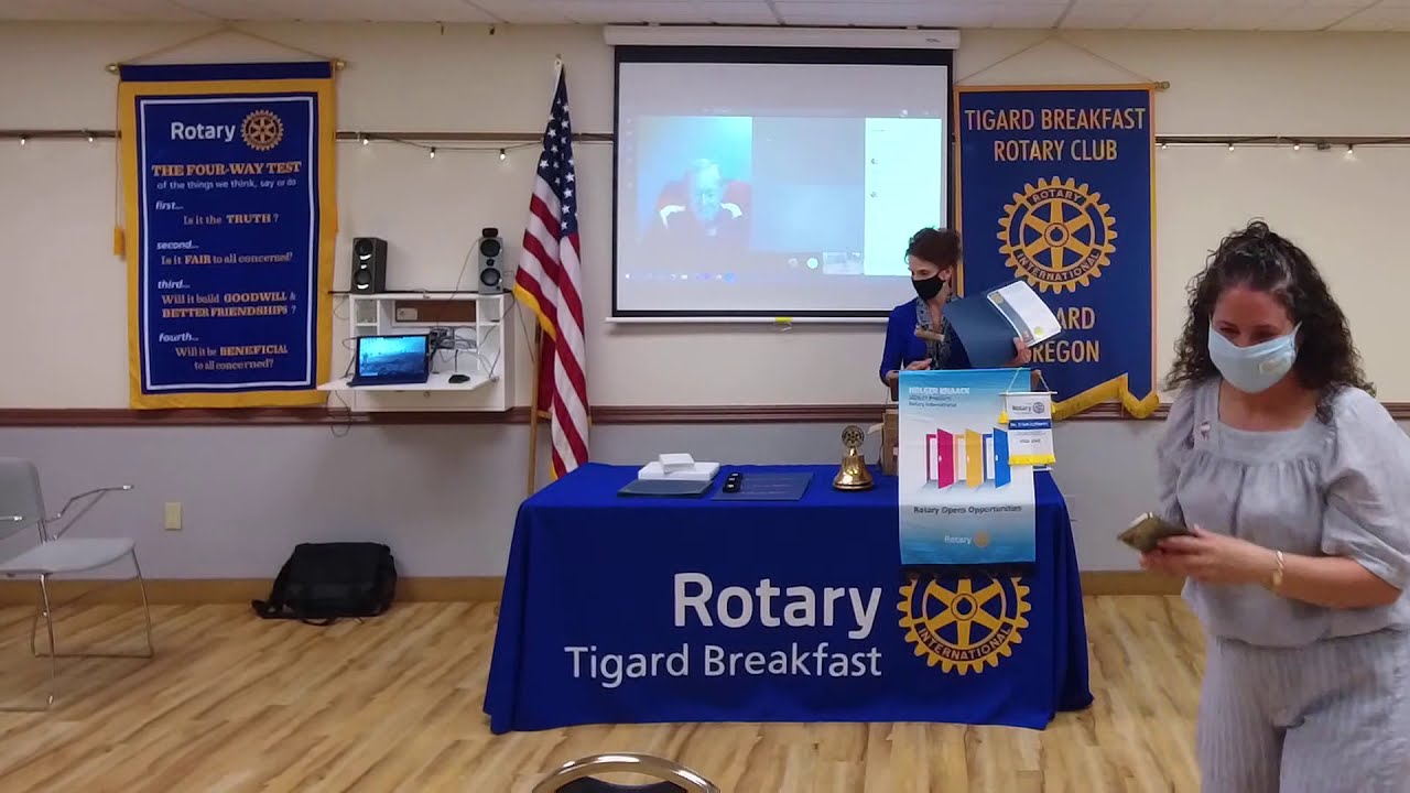 Tigard Breakfast Rotary Meeting: July 7, 2020 - YouTube