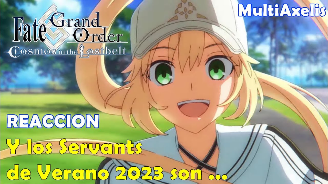 Noticias : Y los Servants de Verano FGO JP 2023 son ... ? || Stream FGO ...