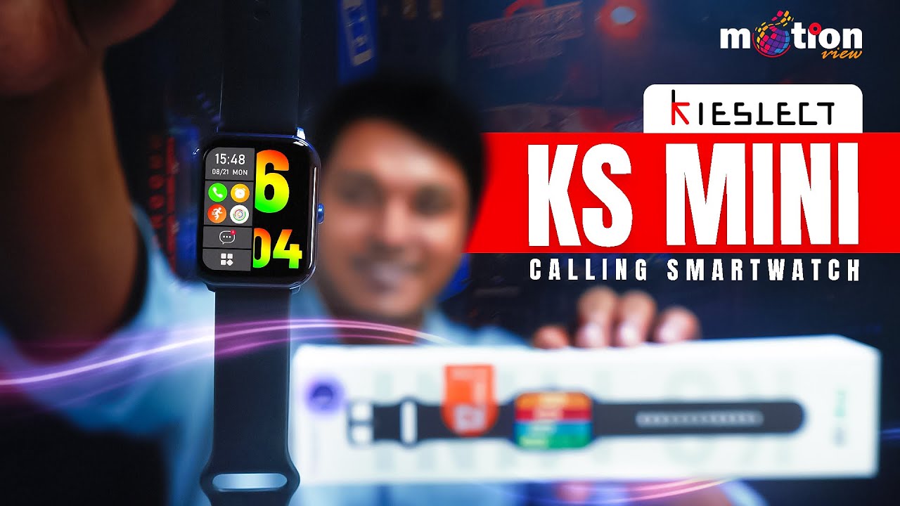 Kieslect Ks Mini Calling Smart Watch Full Review in Bangla - YouTube