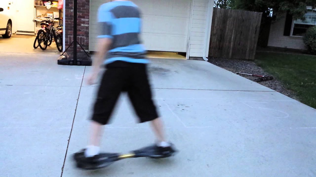 Beginner rip stik tricks - YouTube