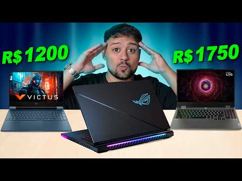 TOP 7 MELHORES Notebook BARATINHOS CUSTO-BENEFÍCIO em 2026!!! (SOMENTE OS MELHORES)