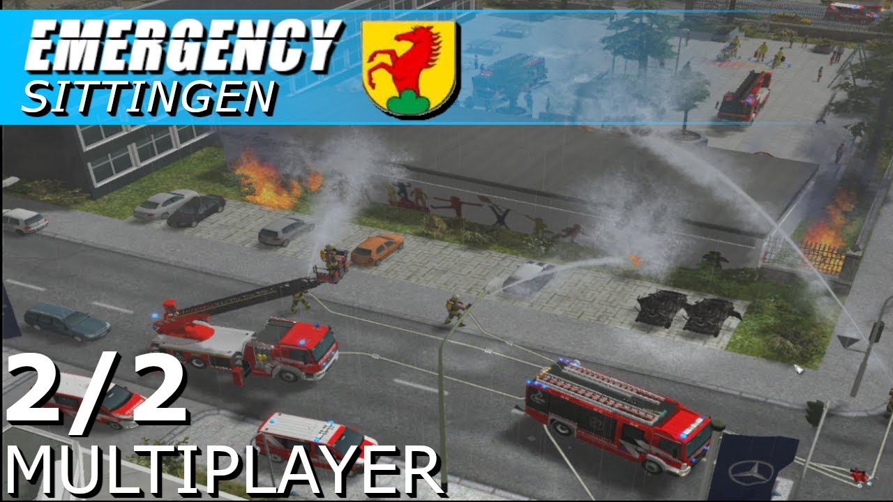 EMERGENCY 4 MODS/ Multiplayer/ BF Sittingen 2.1 #31: Hotelbrand! [Gameplay/ no Commentary] - YouTube