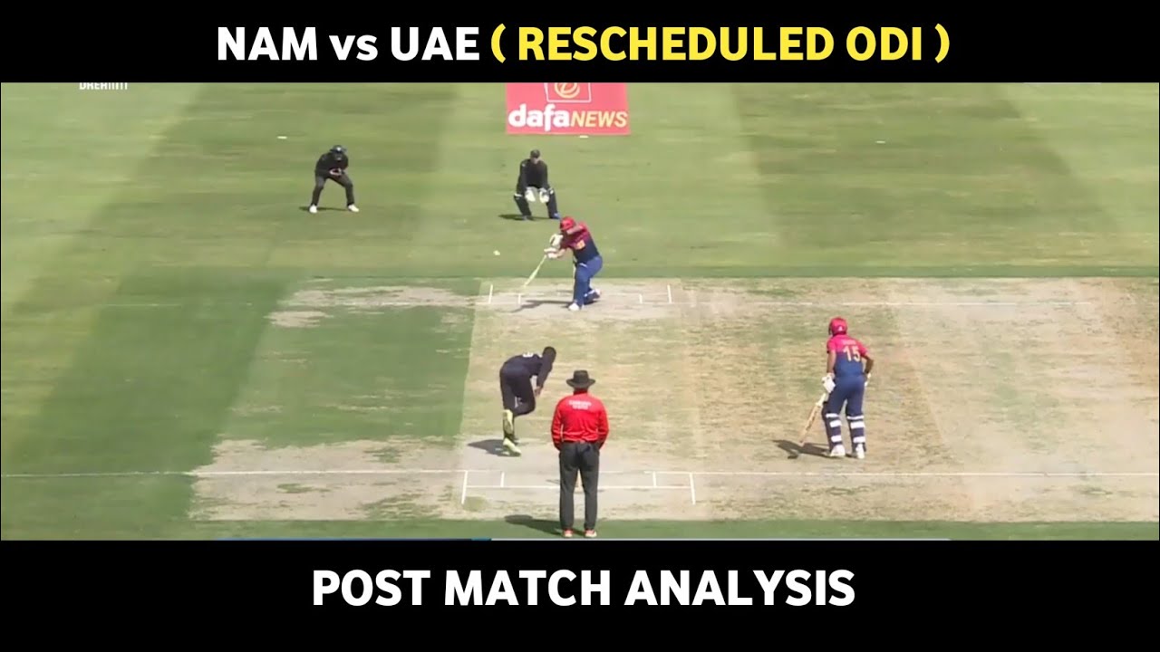 Namibia vs UAE 2nd ODI | Post Match Analysis | ICC CWCL2 | Daily ...