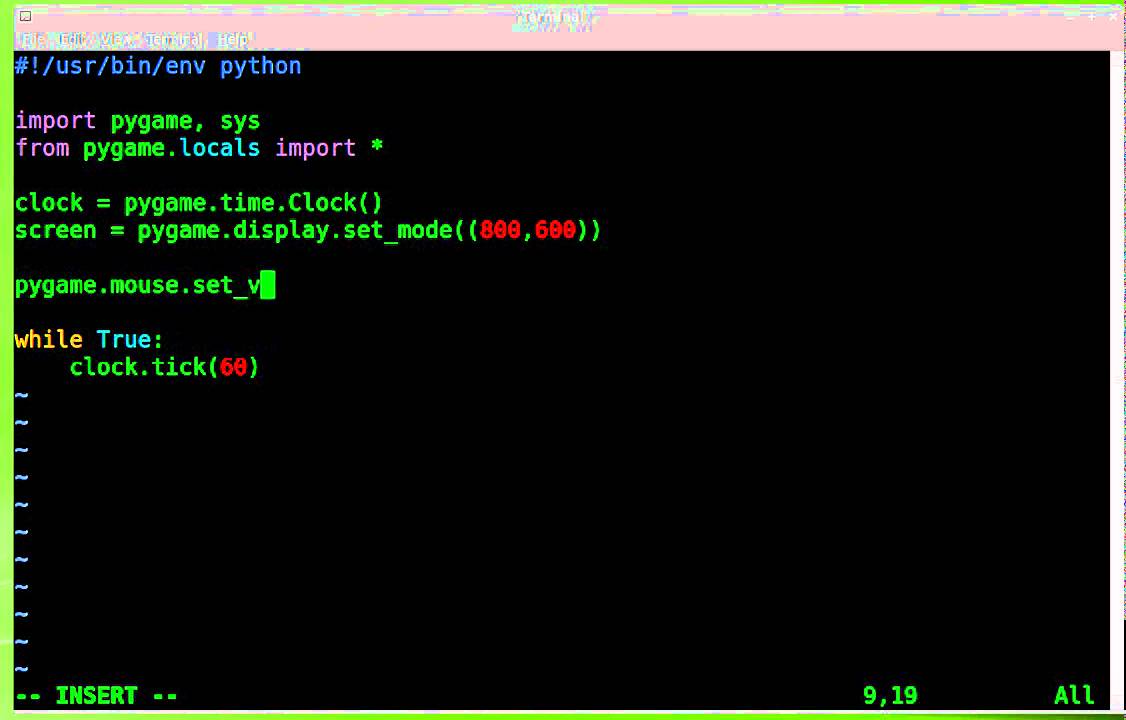 Space Invaders Pygame Python Part 1 Youtube
