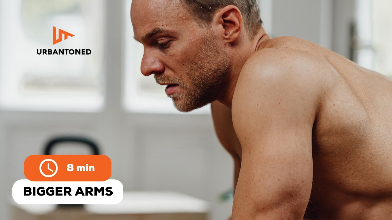 8 MIN Arm Blaster: Bigger Arms - Home Workout Edition - YouTube