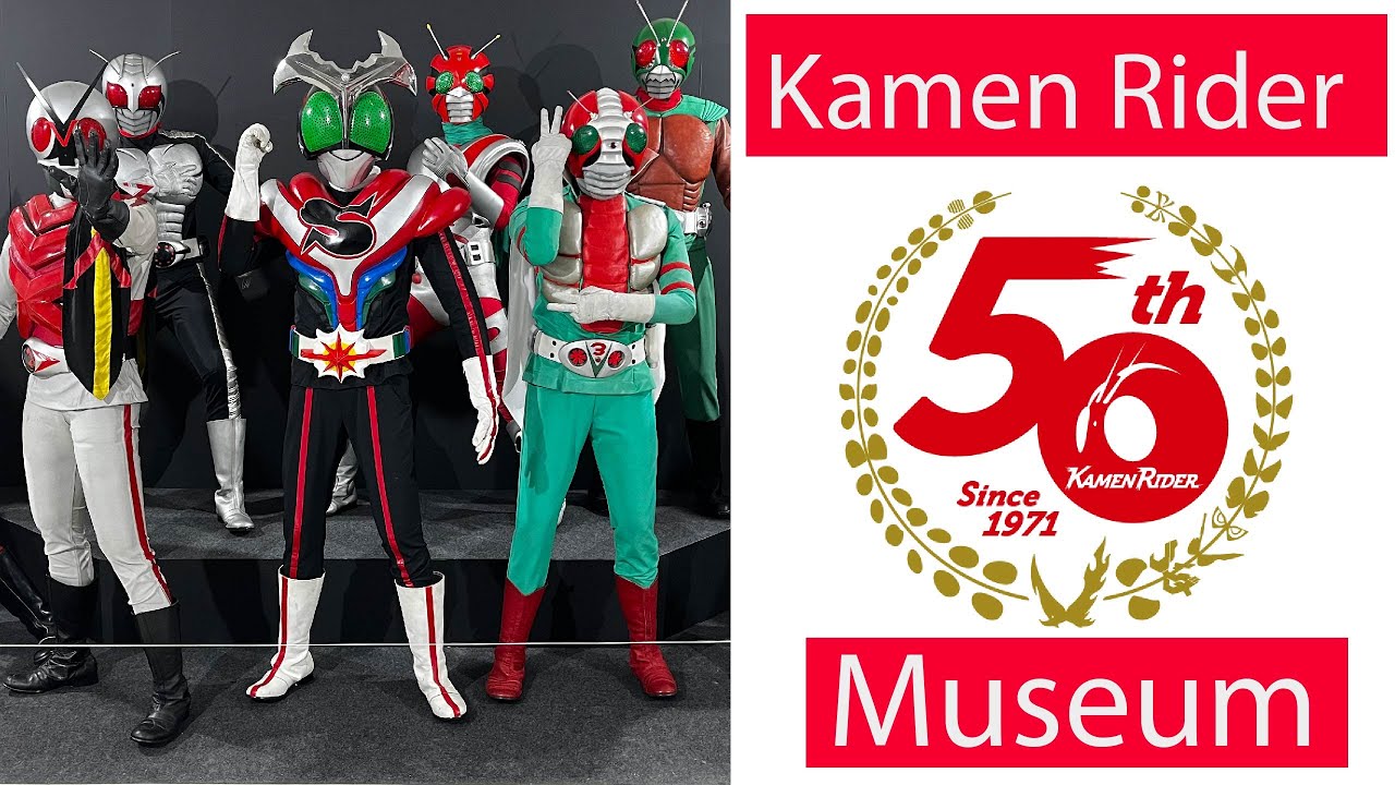 [4K 60FPS] Kamen Rider 50th Anniversary full tour en Ikebukuro - YouTube