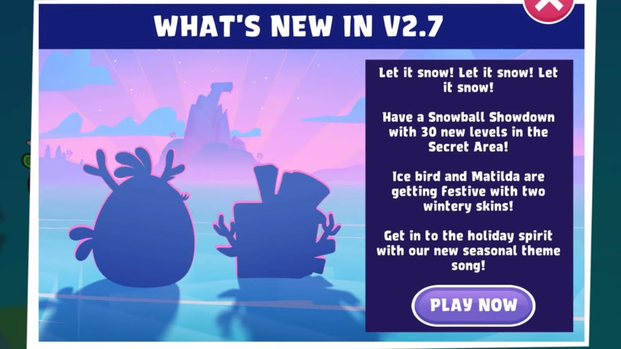 Angry Birds Reloaded Snowball Showdown Update + Ice Bird And Matilda ...