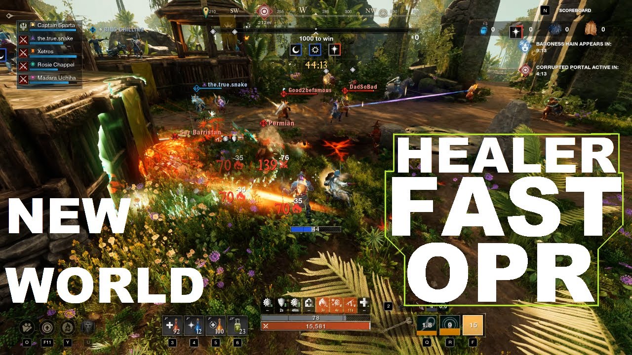 Healer in Super Fast OPR - We Defeat the Enemy Team in and Gate Camp ...